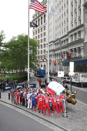 Indianapolis 500 Starting Field Visits New York