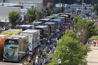 NASCAR Hauler Parade - July 23, 2015