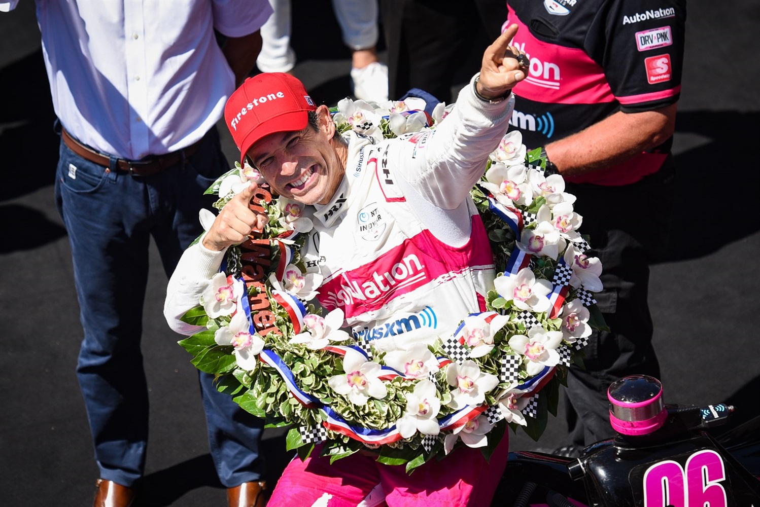 Easy Indy 500 Inspired Wreath - Once for Practice