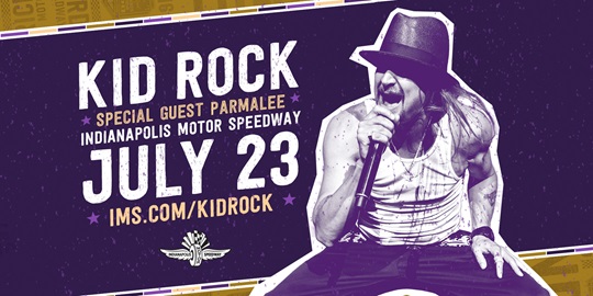 Kid Rock Returns to The Brickyard for July 23 Concert