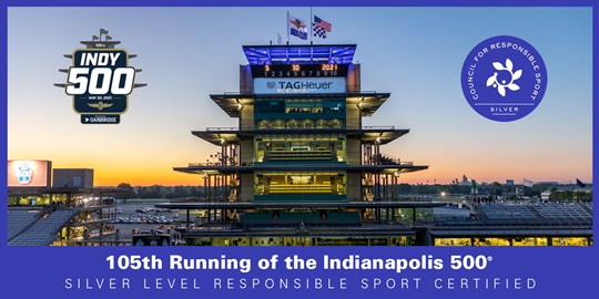 Indianapolis 500 Gains Distinction with Responsible Sport Certification