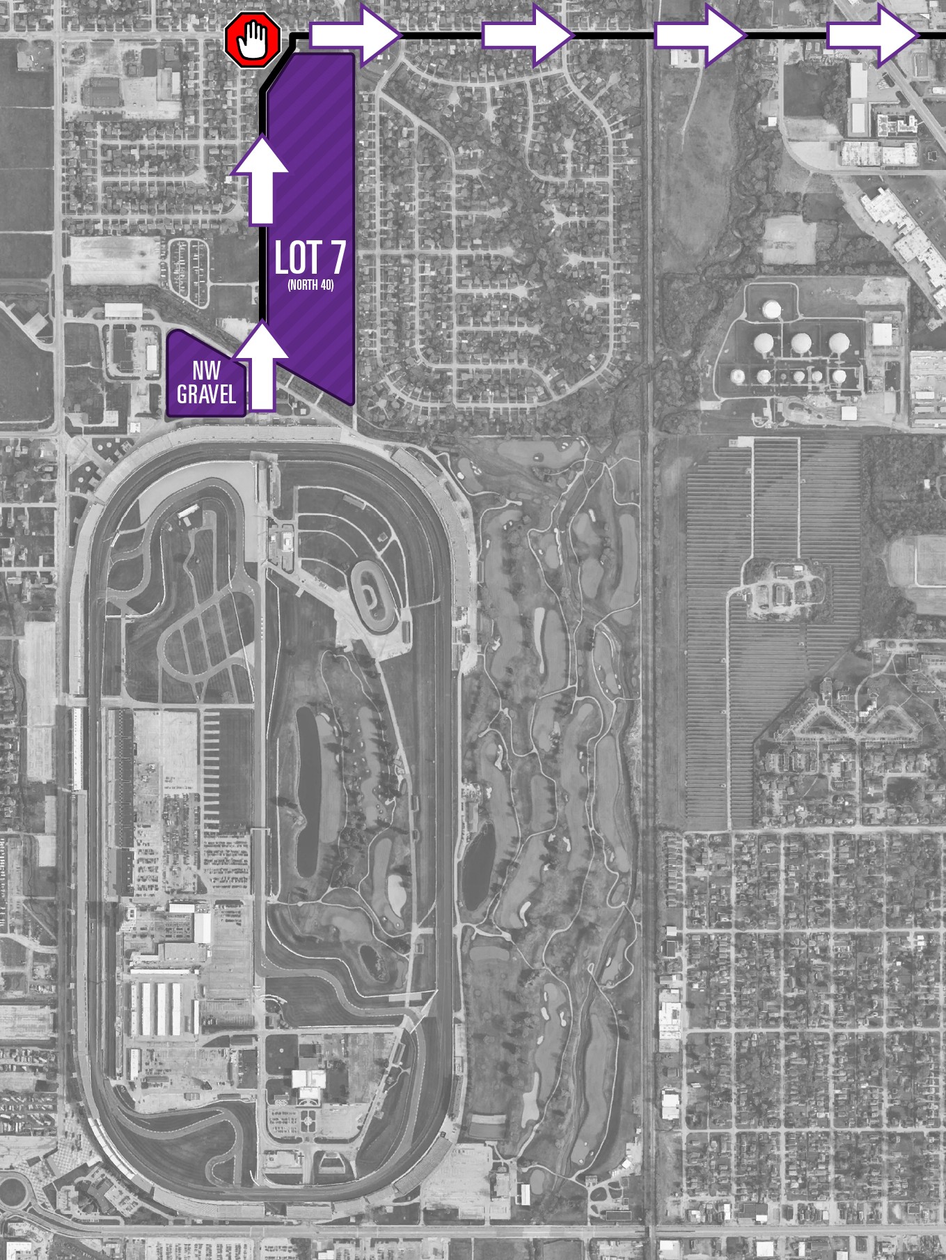 Lot 7 | Race Day | Parking | Indianapolis 500 presented by Gainbridge
