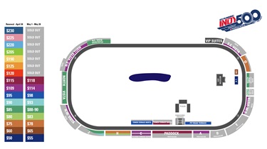 101st Running of the Indy 500 Race Day Tickets